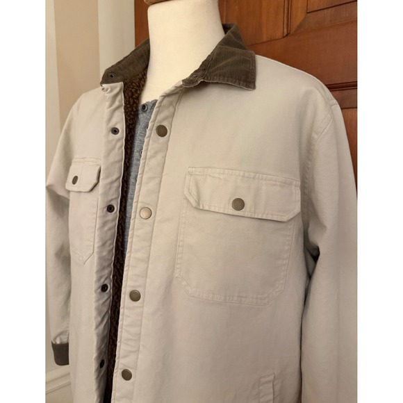 Bonobos | Jackets & Coats | Bonobos Teddy Fleece Lined Canvas Chore ...